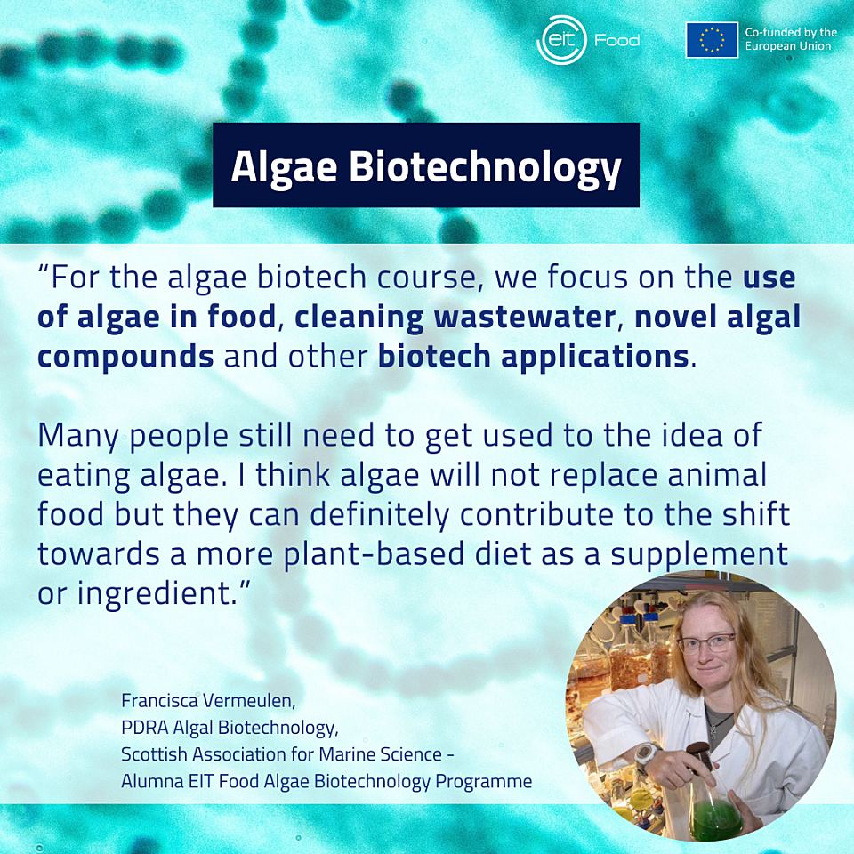 Algal Biotechnology | EIT Food Learning Services